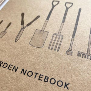 Recycled Garden Notebook – A5 Planner, Gardener Gift - Etsy