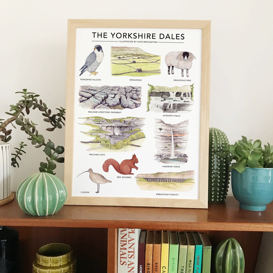 Yorkshire Dales Print - Yorkshire Wall Art - Yorkshire Dales Poster ...