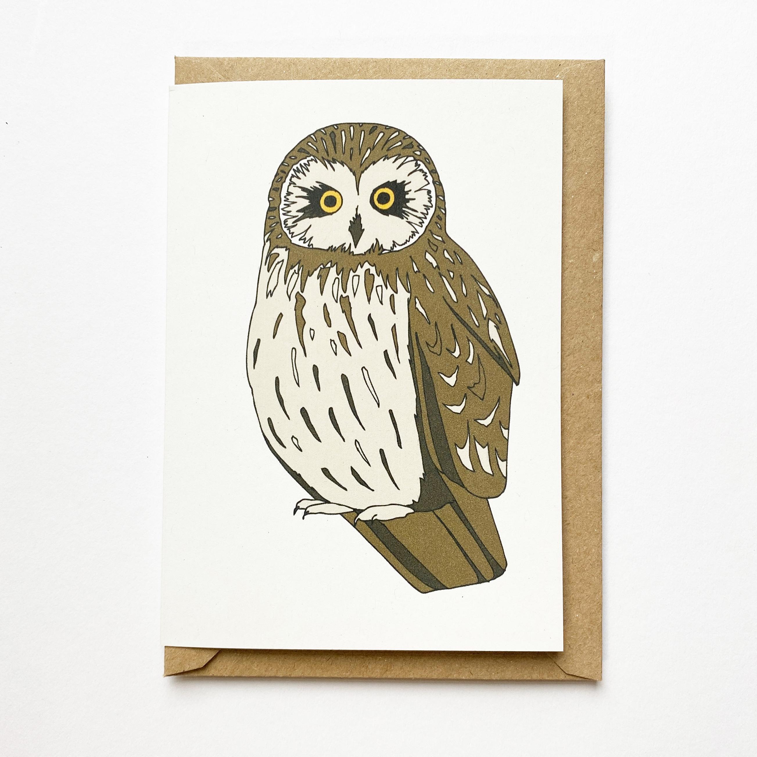 Owl Cards - Eco Friendly British Owl Recycled Cards - Etsy