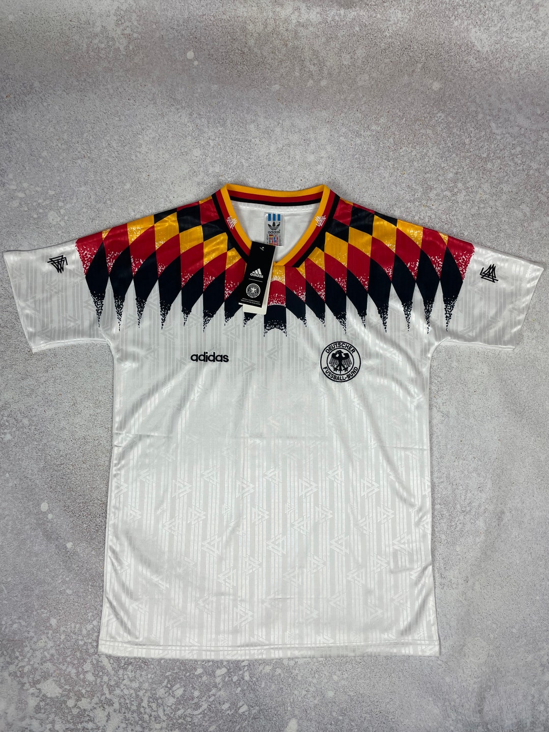 Germany 1994-1996 Deutschland Sz S-XXL Jersey Vintage Retro Football ...