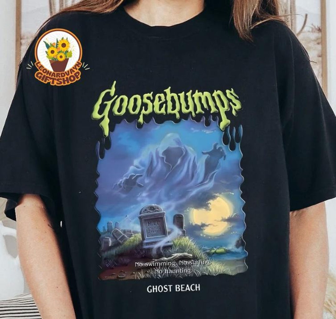 Goosebumps Ghost Beach Shirt, Goosebumps Horror Movie Shirt, Halloween ...