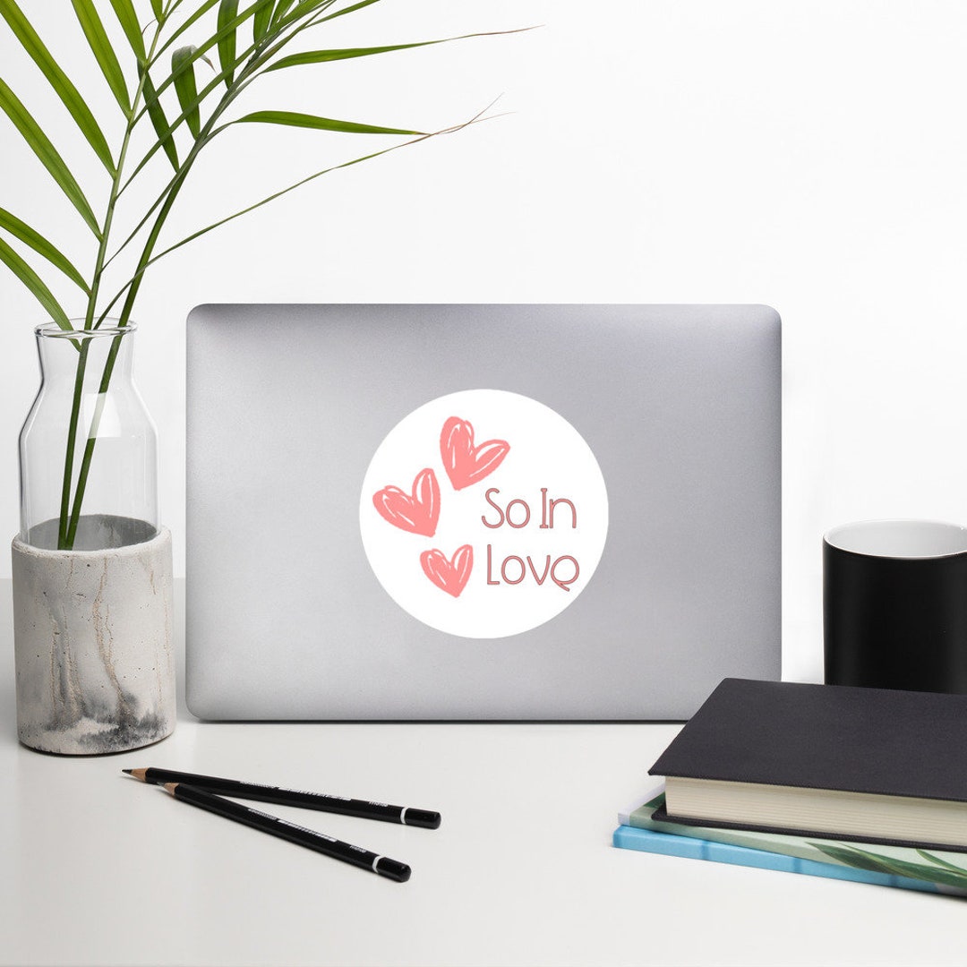 So in Love Sticker for Hopeless Romantics! - Etsy