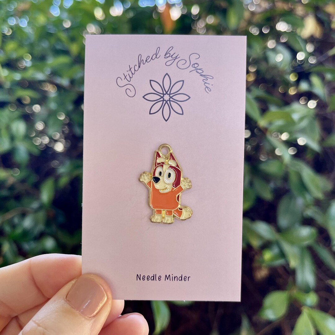 Bingo Needle Minder - Bluey - Magnetic, Dog, Red Heeler, Australia - Etsy