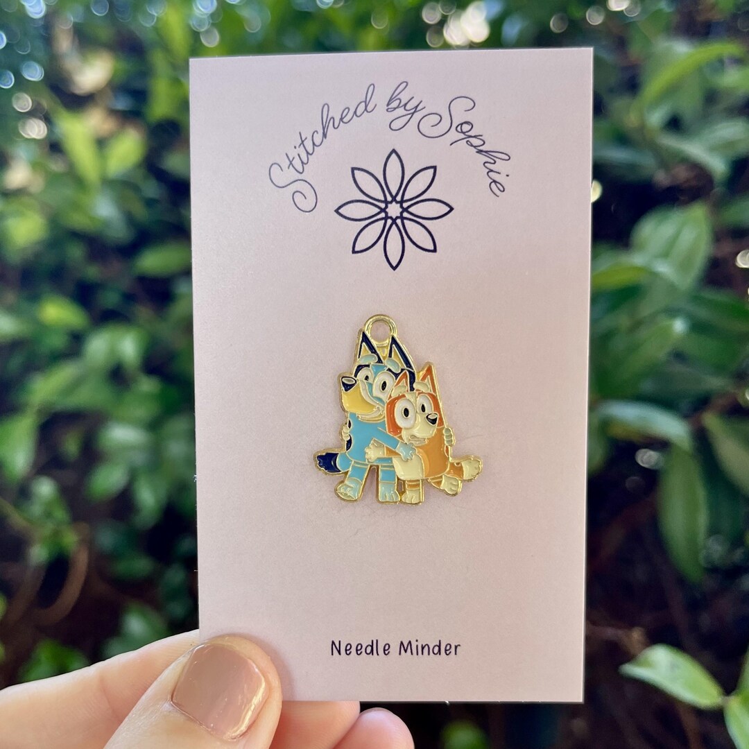 Bluey and Bingo Needle Minder - Etsy