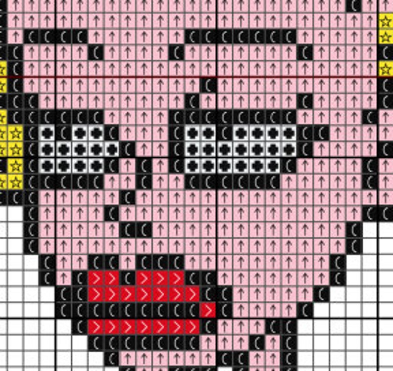 Rugrats Cynthia Cross Stitch Pattern - 90's Pattern, Cartoon, Nostalgia ...