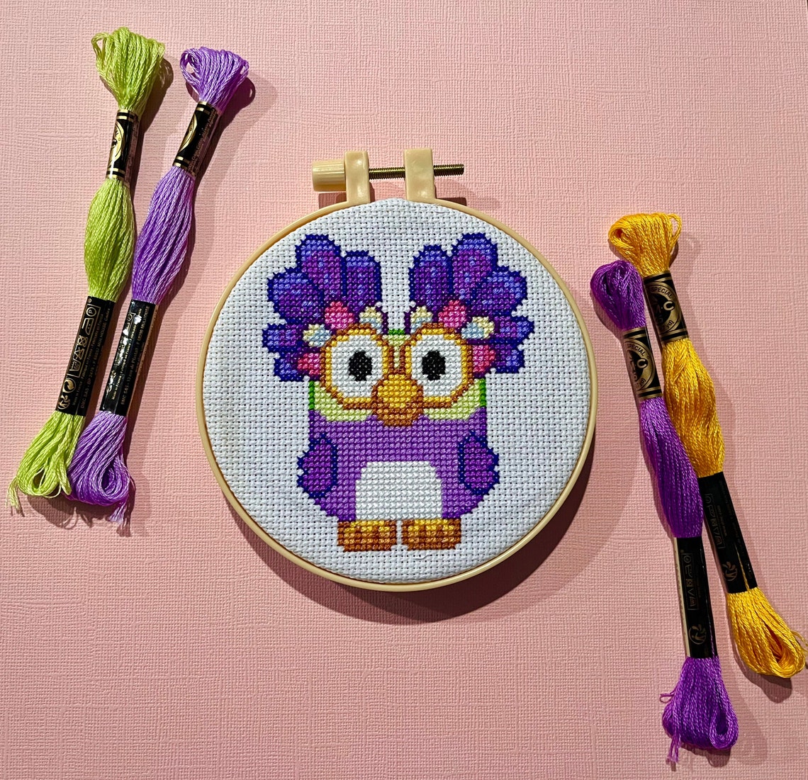 Bluey Chattermax Cross Stitch Pattern - Etsy UK
