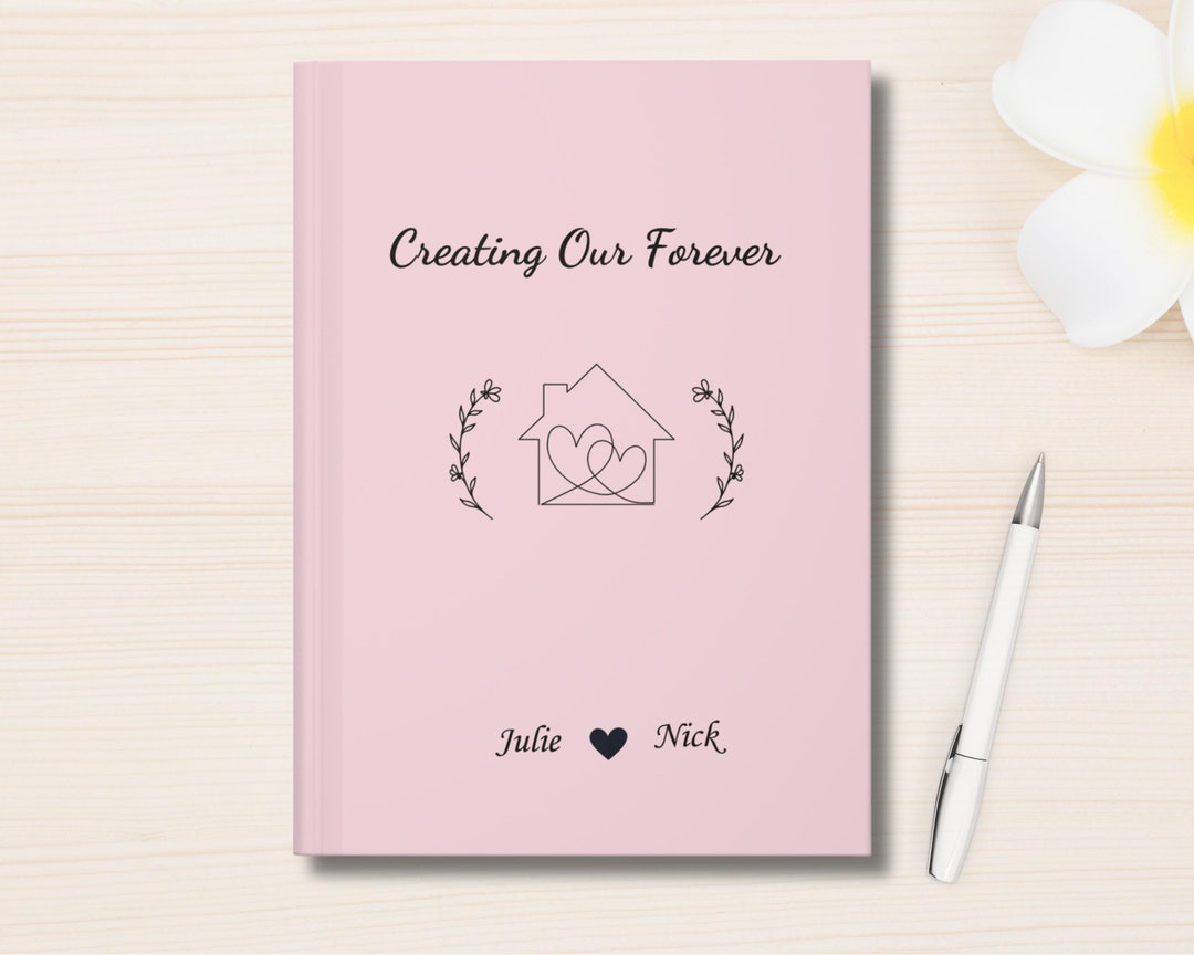 Custom Couples Journal, Creating Our Forever Notebook, Personalized ...
