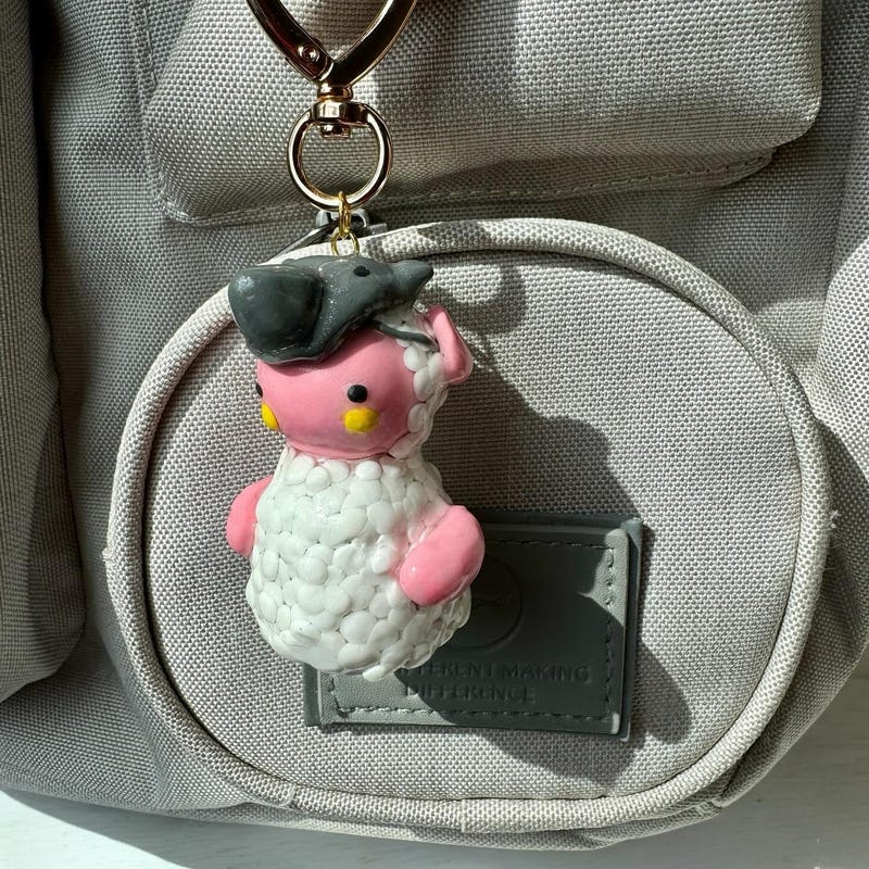 Clay Key Chain - Etsy