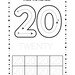 123 Number Line Tracing for Kids, Trace Line Practice, Printable Busy ...