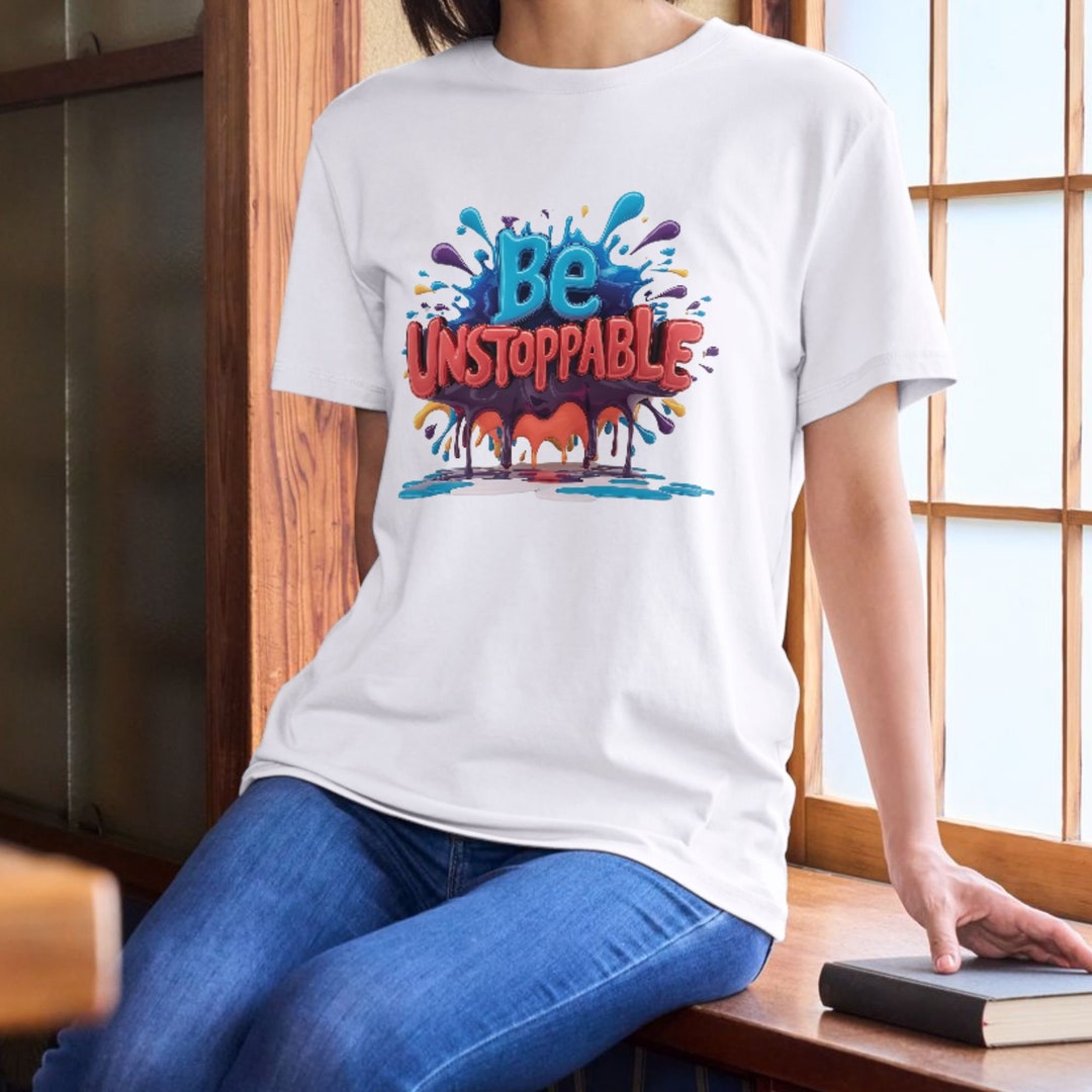 Be Unstoppable Motivational Art, Inspirational, Graffiti Typography ...