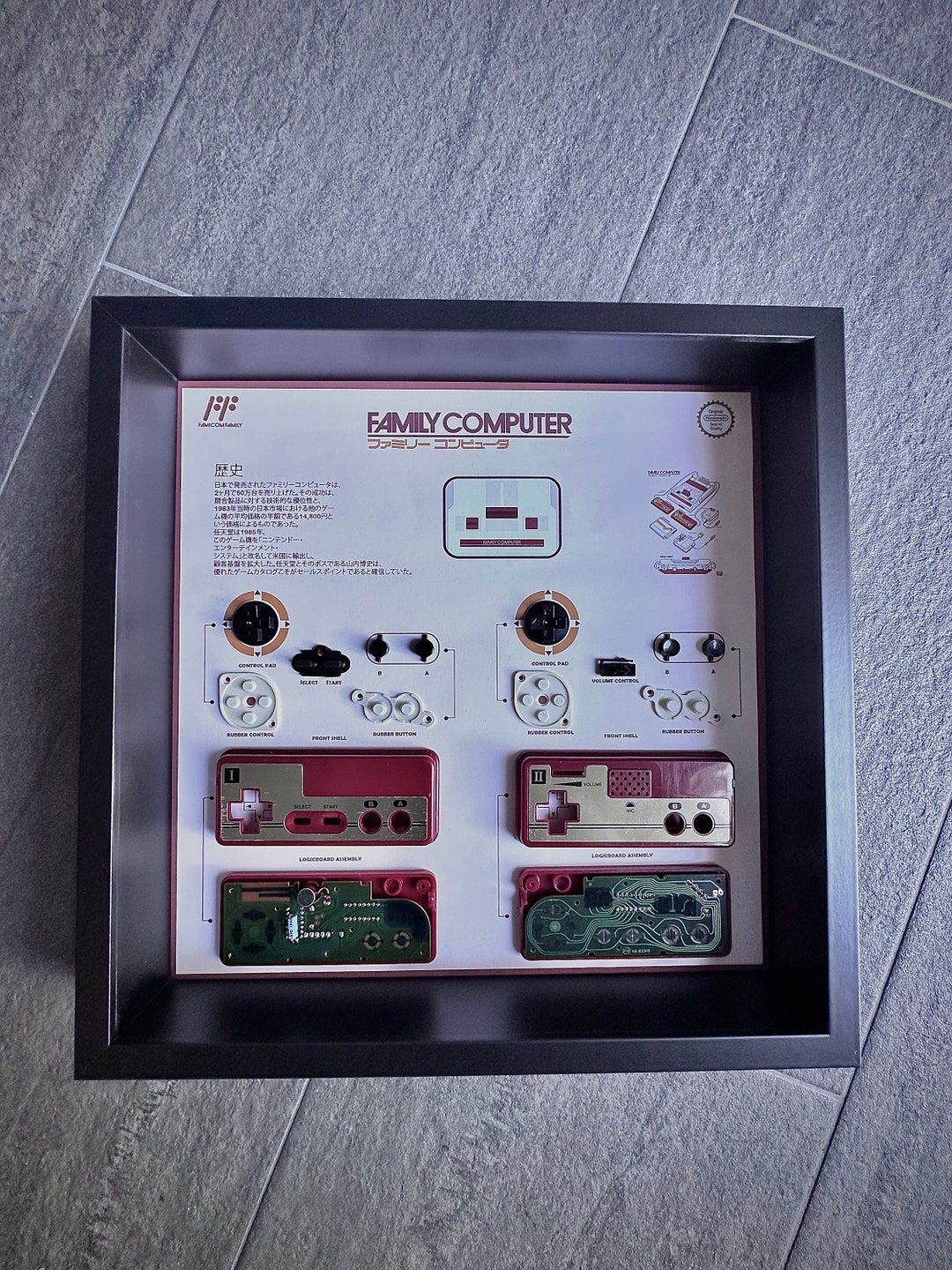 Family Computer Retro Gaming Frame - Etsy