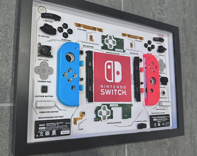 Nintendo Switch Retro Gaming Frame - Etsy