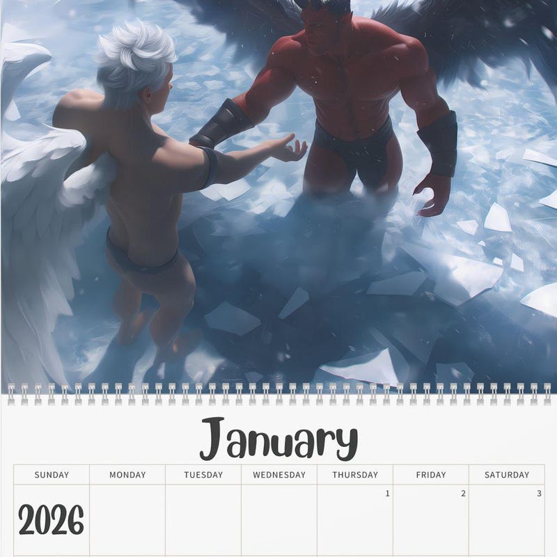 Gay Male Calendar 2026 - Etsy