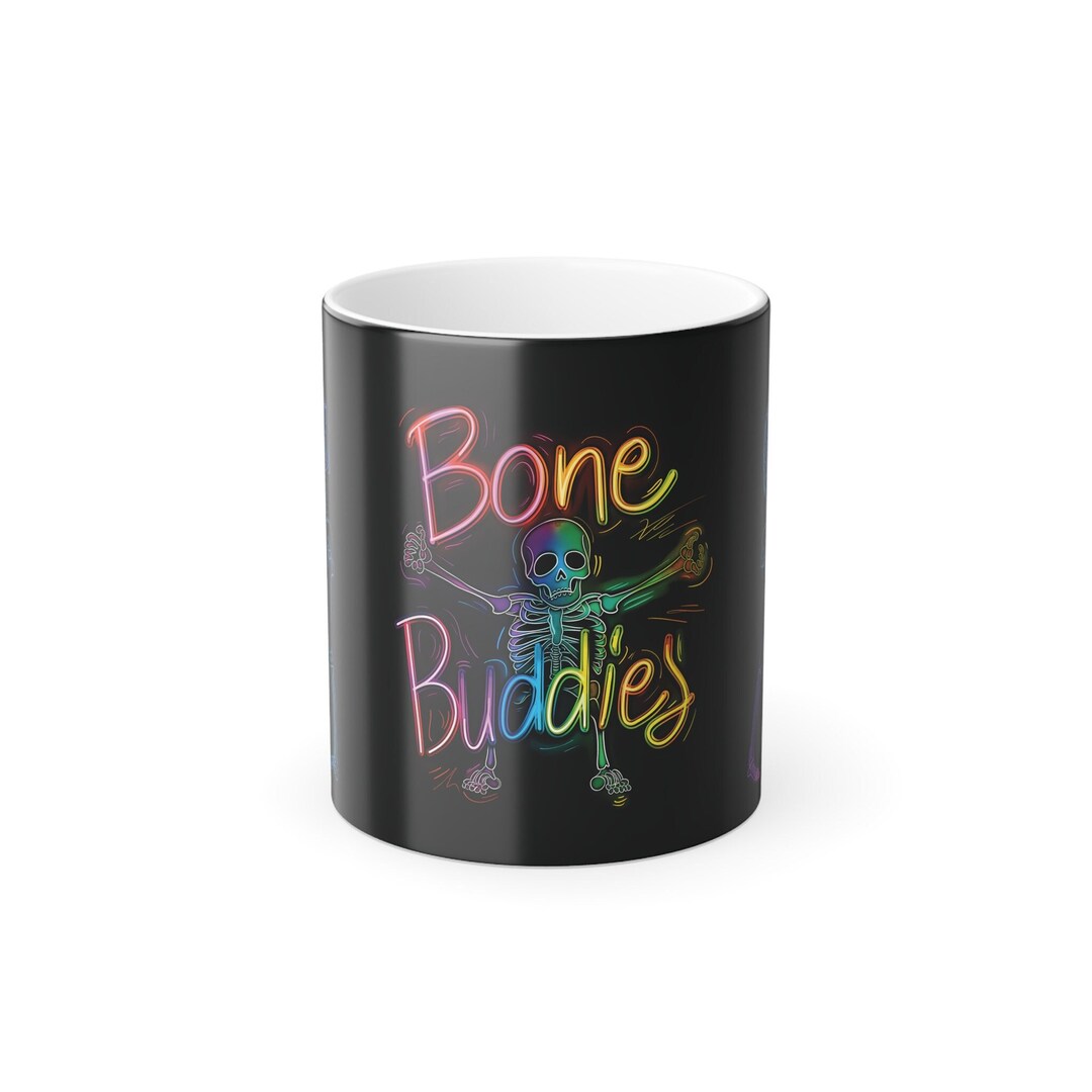 Naughty Neon Skeletons Morphing Mug | Heat-reactive | Sex Positions ...