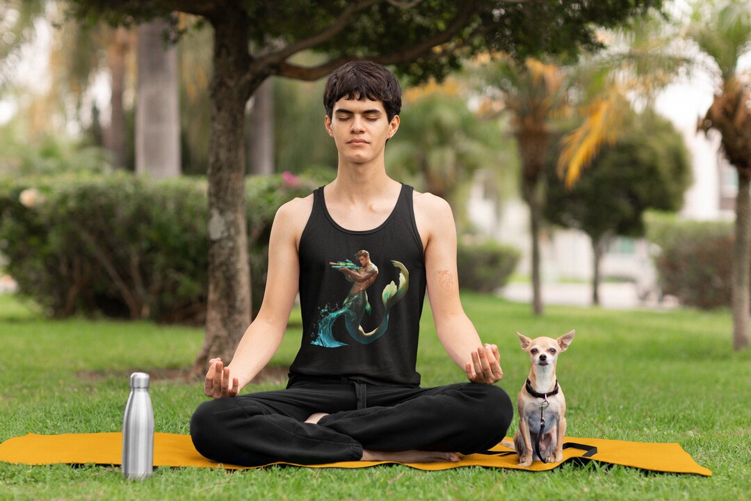 Merman Water Sports Tank Top | Soaking Wet Mermen | Fantasy Art ...