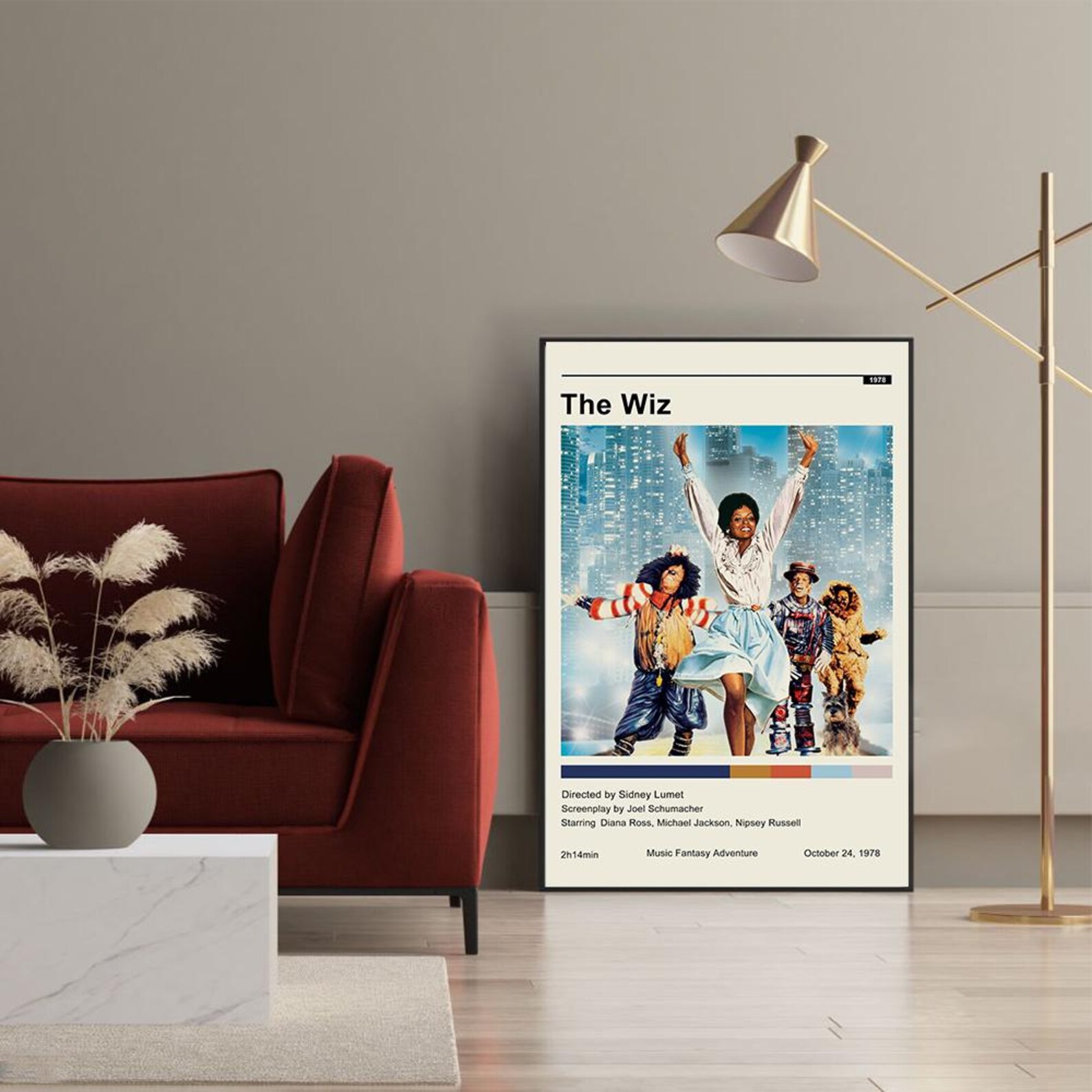 The Wiz Poster Movie Poster Wall Art Home Decoration Custom Poster ...