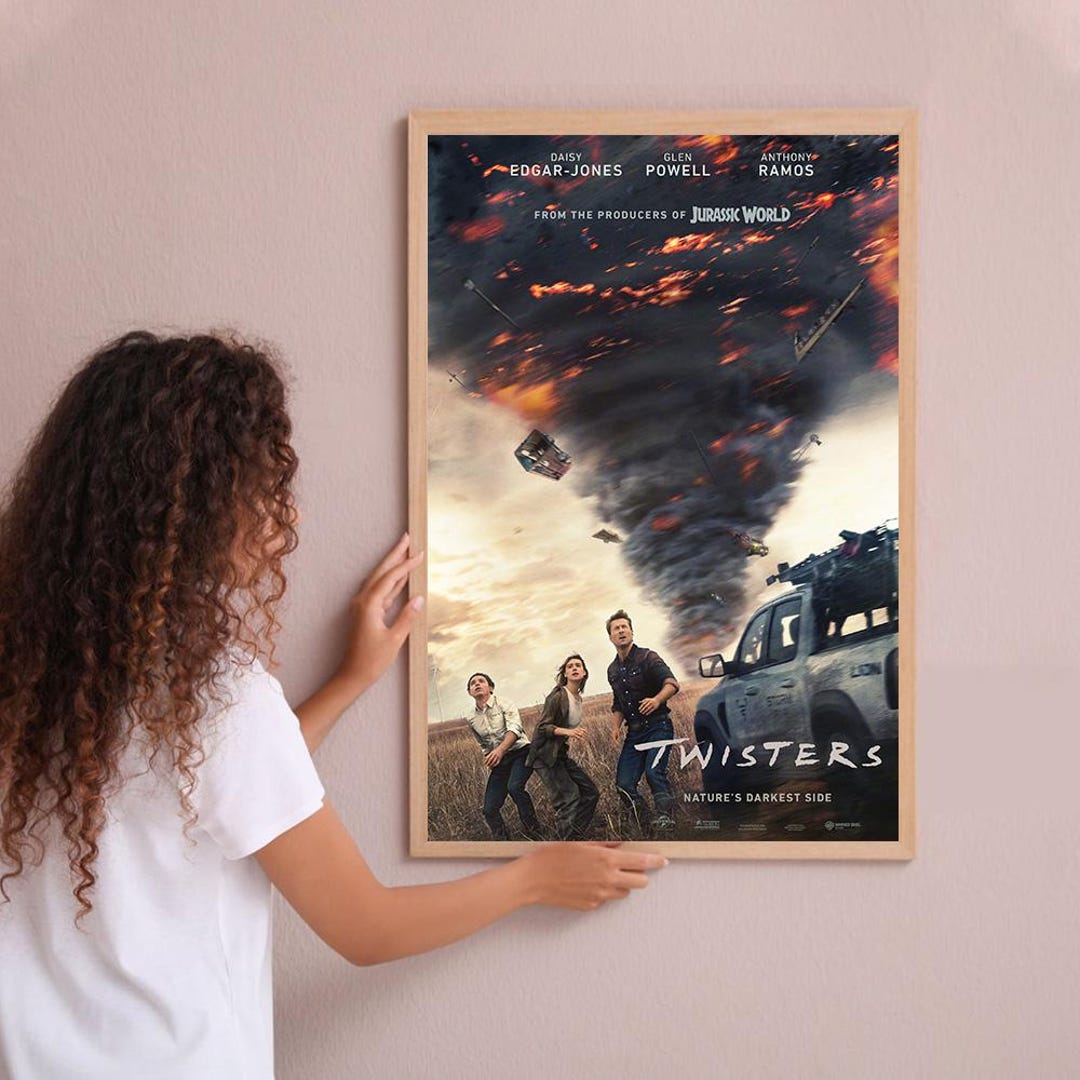 Twisters Movie Poster Wall Art Home Decoration Custom Poster Print ...