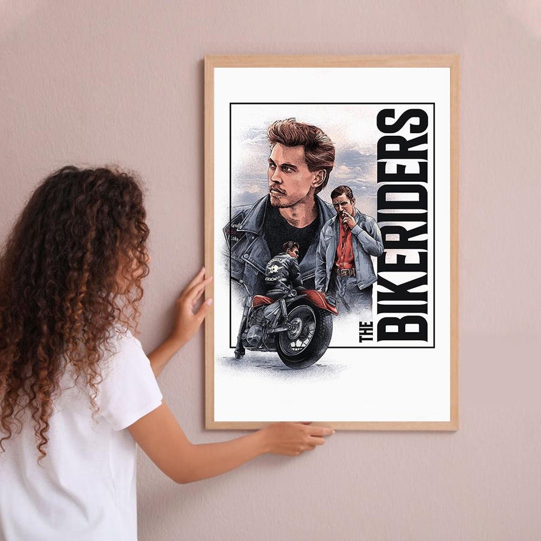 The Bikeriders 2024 Movie Poster Wall Art Home Decoration Custom Poster ...
