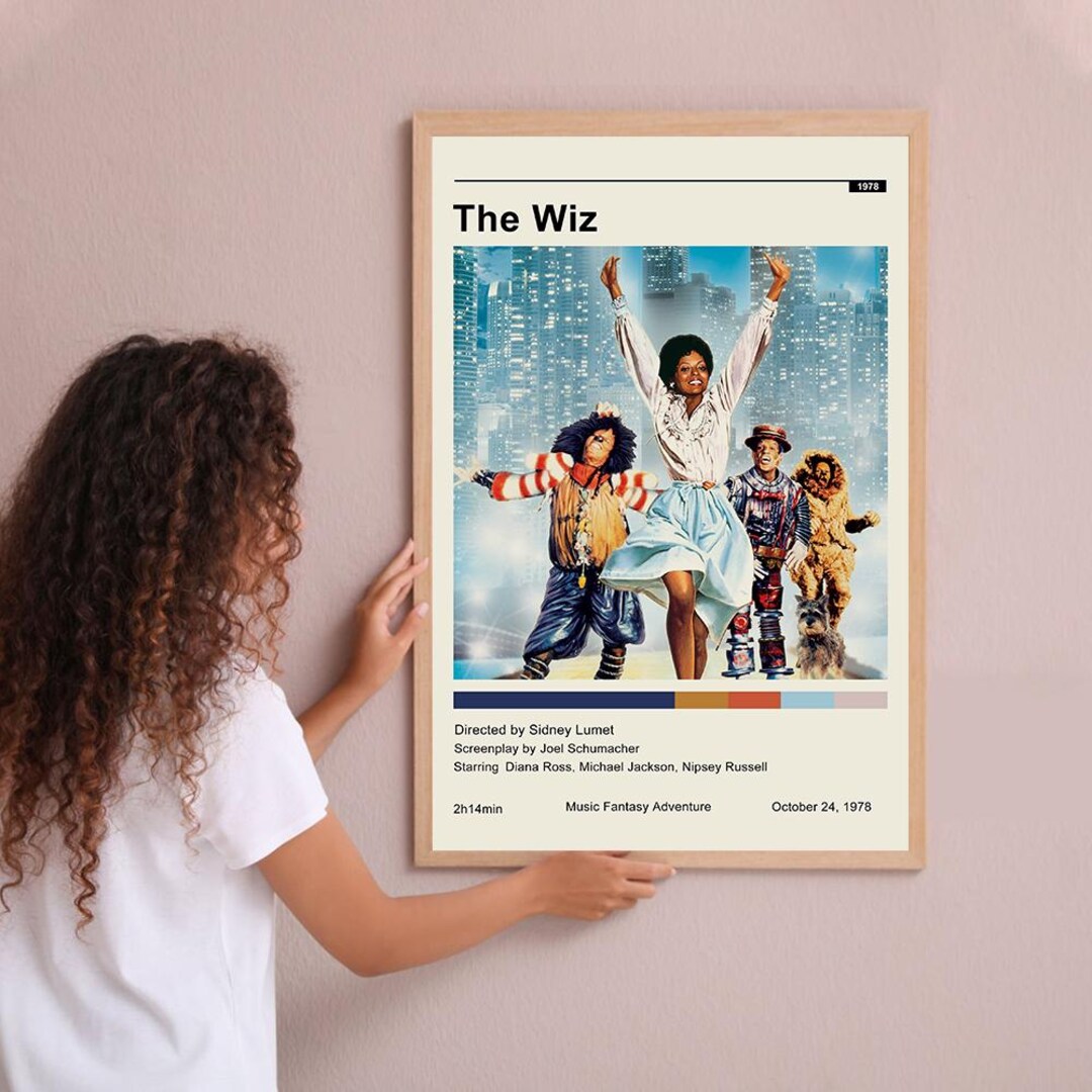 The Wiz Poster Movie Poster Wall Art Home Decoration Custom Poster Print Personalized Gifts for ...