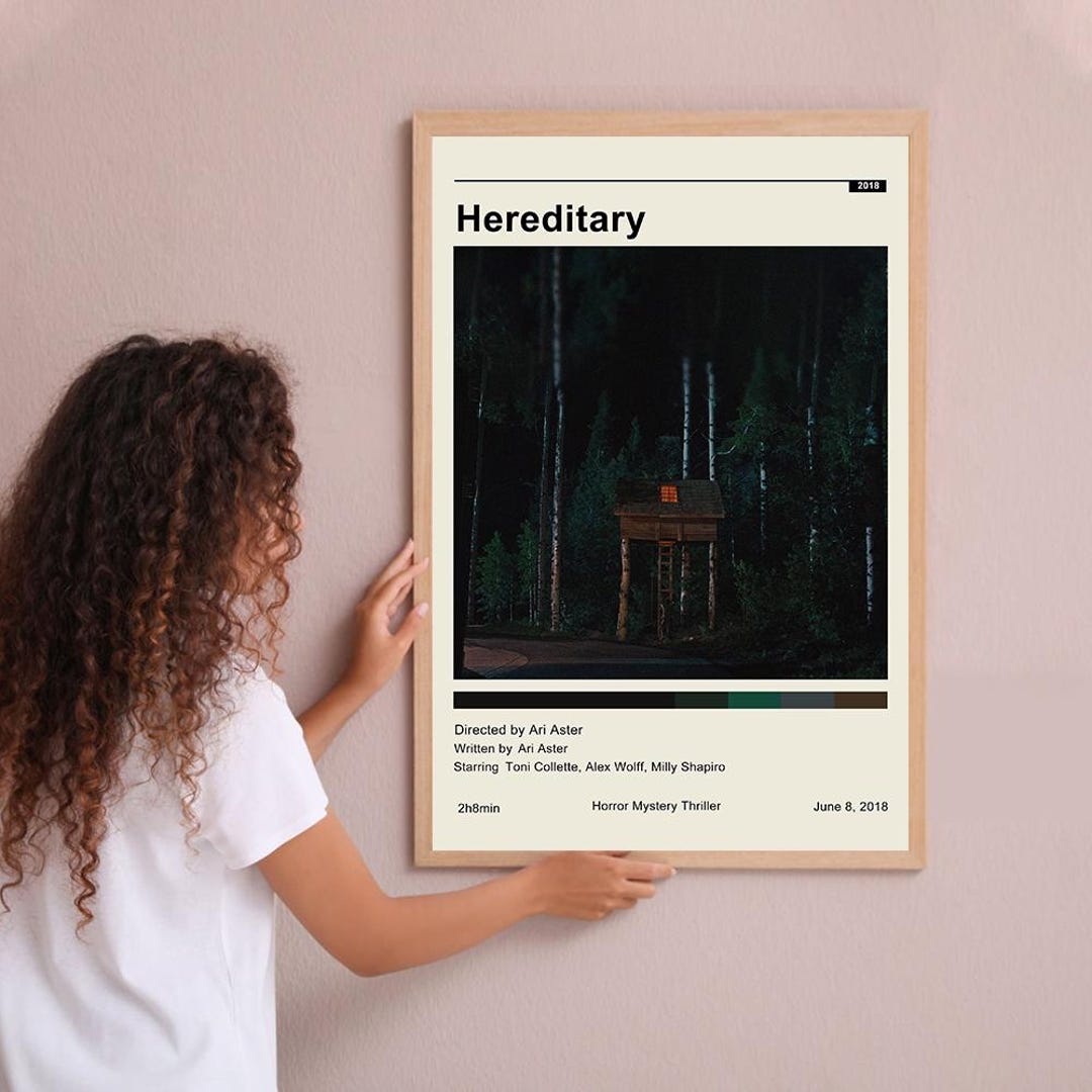 Hereditary Movie Poster: Minimalist Wall Art Print - Etsy