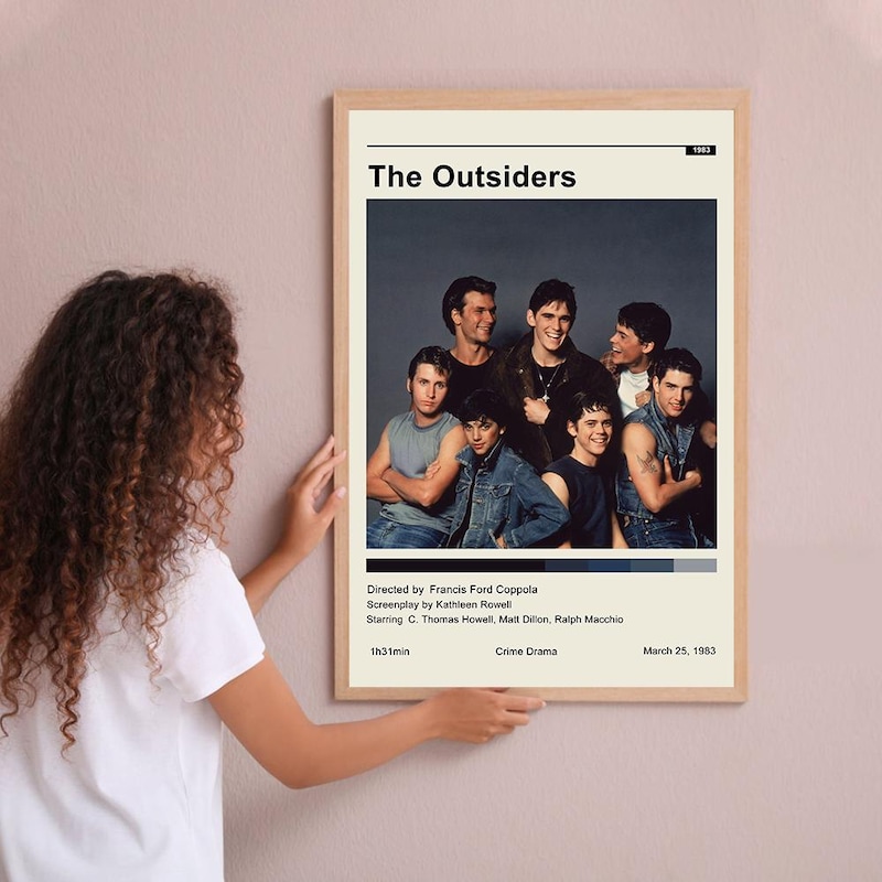 The Outsiders Movie Poster - Etsy