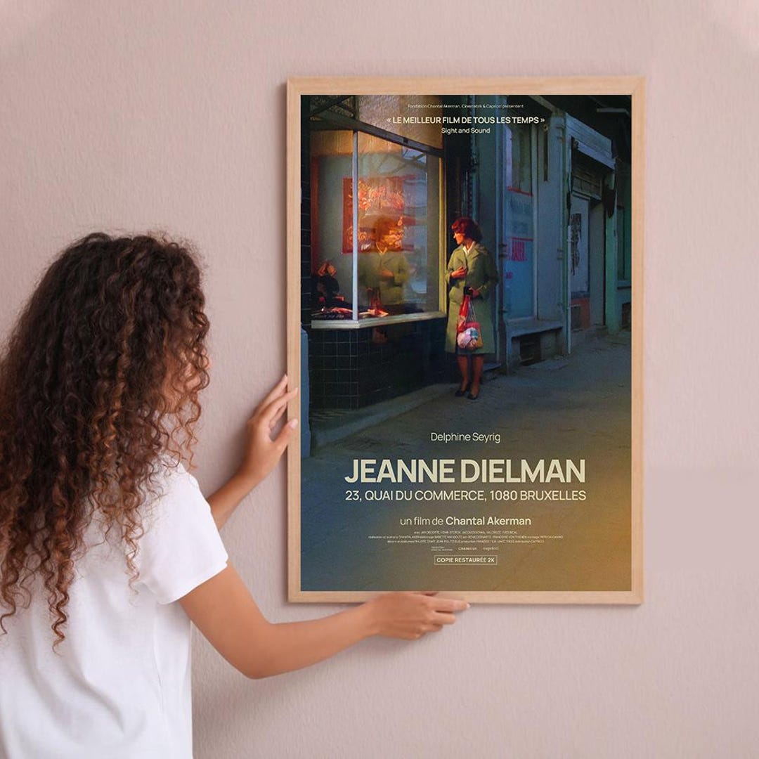 Jeanne Dielman Movie Poster: Belgian Film Art Print - Etsy
