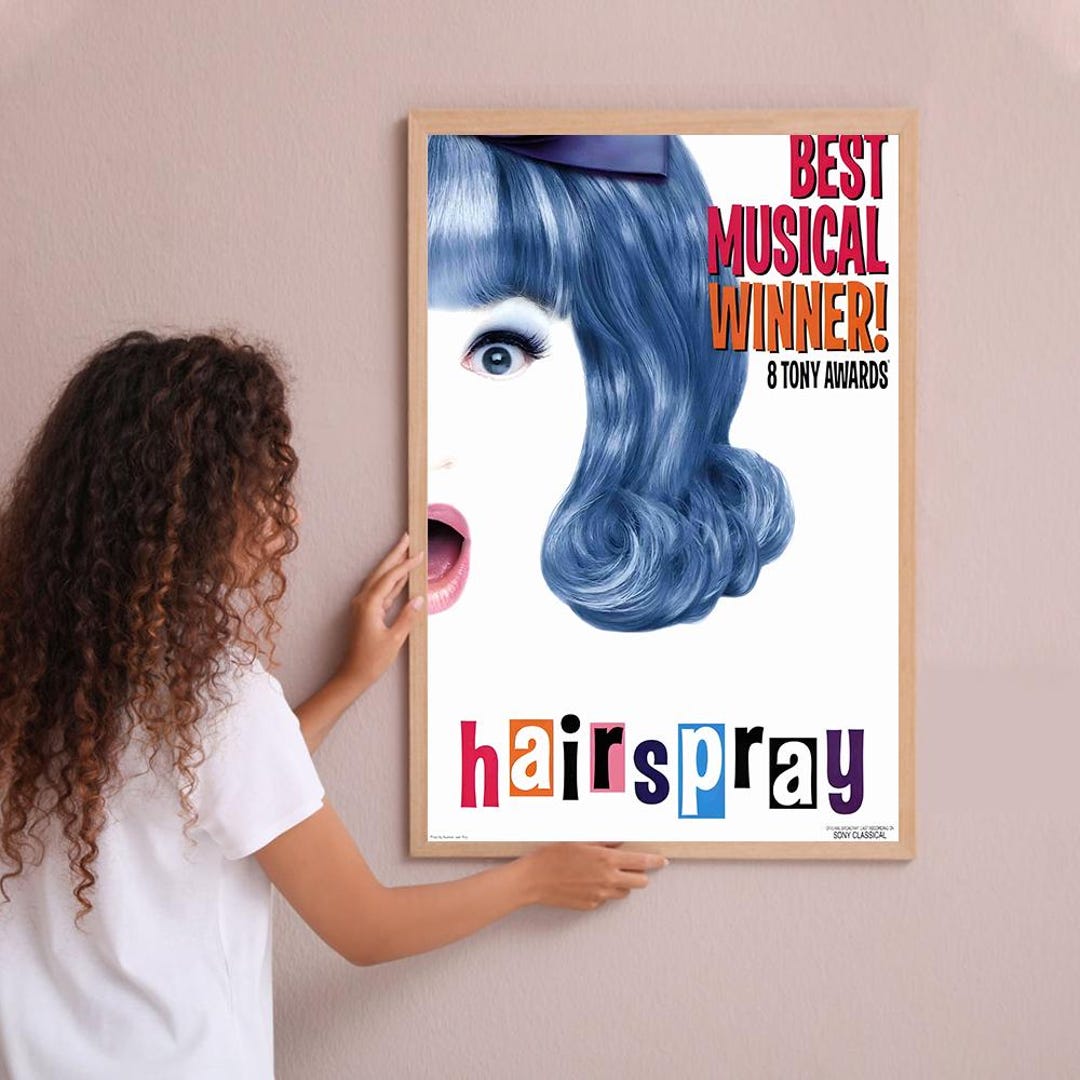 Hairspray Poster Movie Poster Wall Art Home Decoration Custom Poster ...