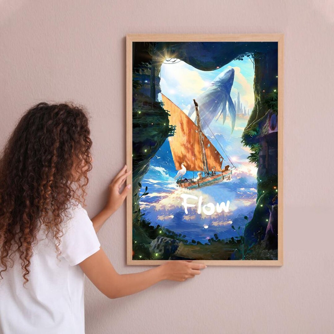 Flow Movie Poster Wall Art Home Decoration Custom Poster Print ...