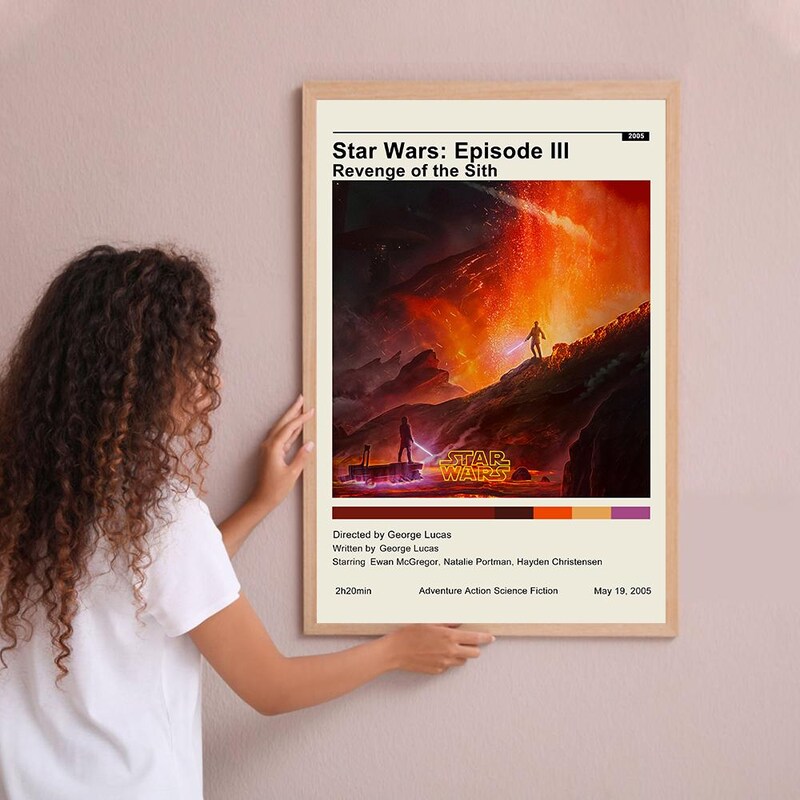 Starwars Episode 3 Poster - Etsy