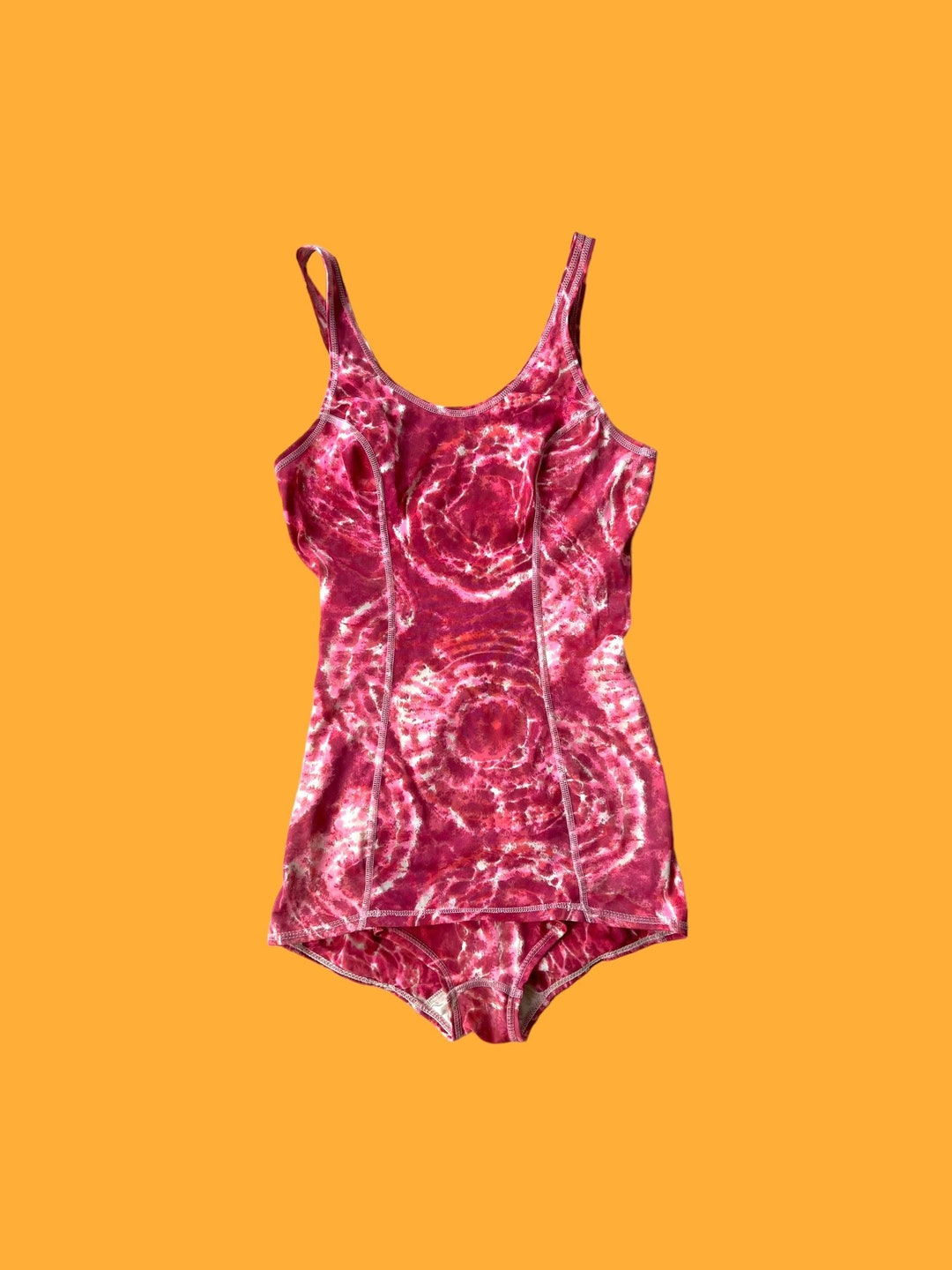 60s Speedo Pink Tie Dye Scoop Back Bathing Suit (size XS, Small) - Etsy