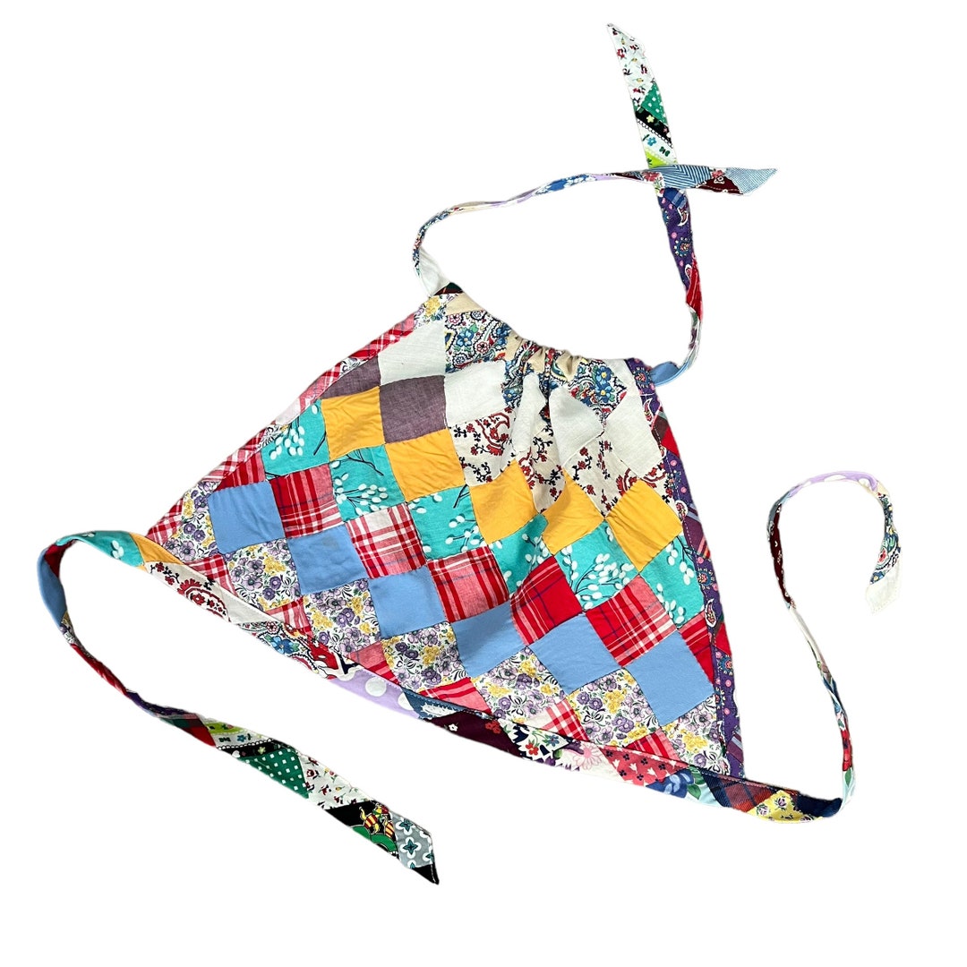 Little Light Original Handmade Reversible Patchwork Halter Top - Etsy