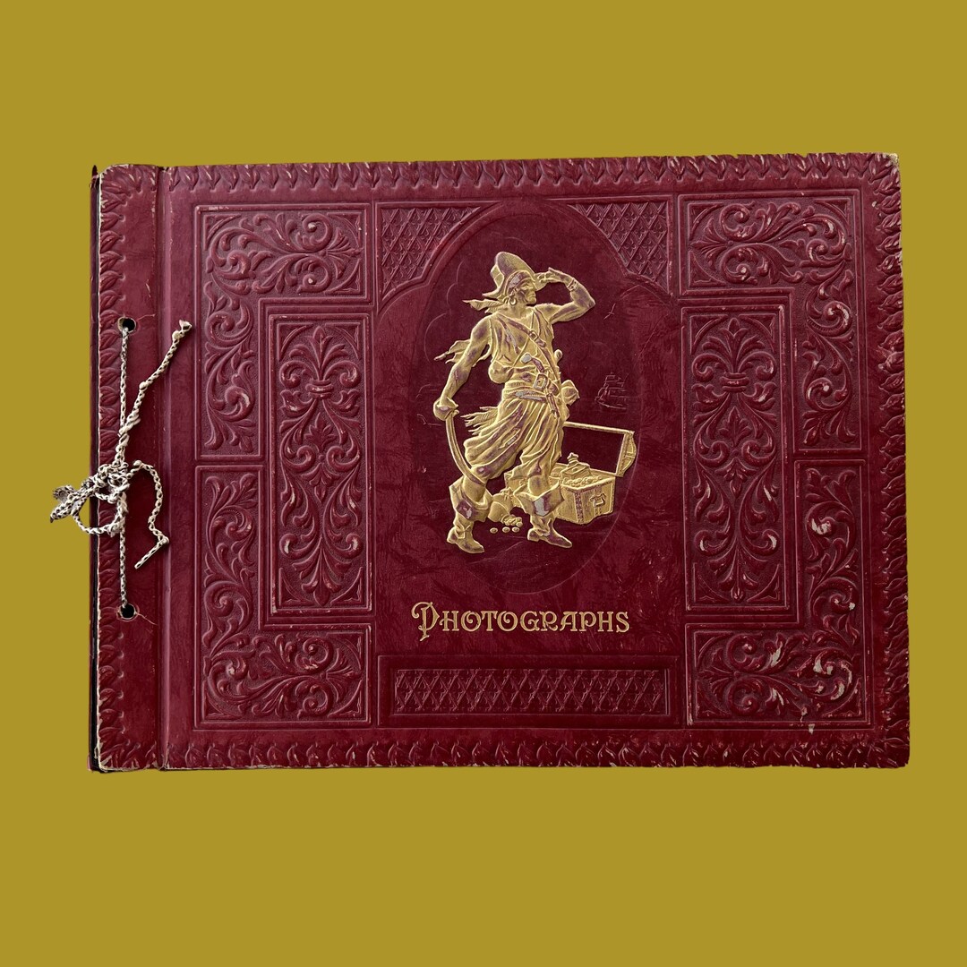 Vintage 60s Mid Century Pirate Scrapbook - Etsy