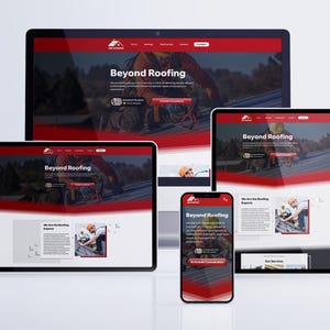 Roofing Website Template – Professional Wix Design for Roofers ...