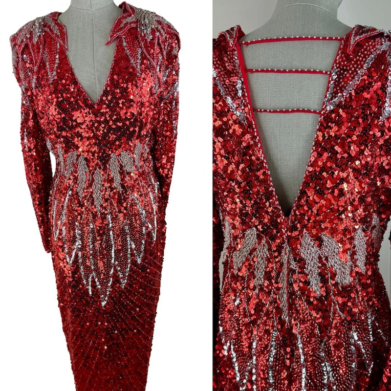 Flame Dress - Etsy