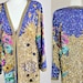 Sz 2x// Fabulous Deadstock Long Beaded Jacket// Sequin Sunshine - Etsy