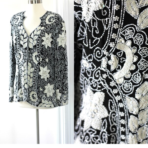 Beaded Jackets - Etsy