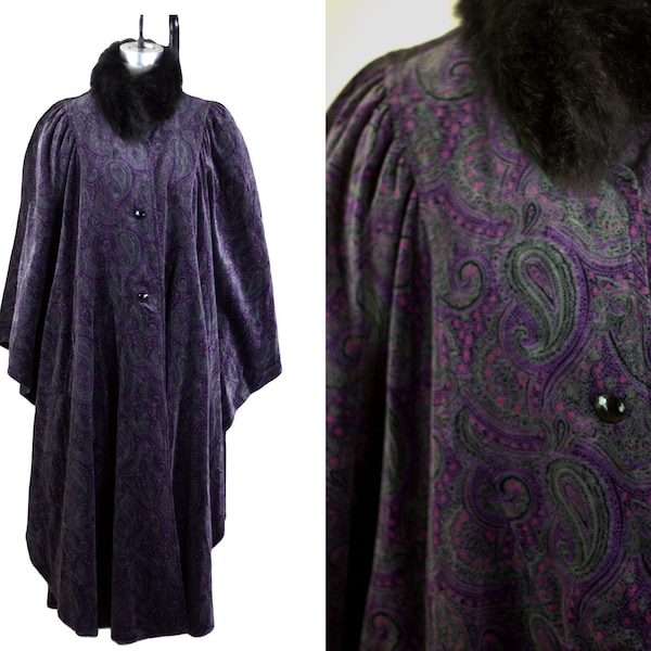 Purple Cape - Etsy UK