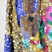Sz 2x// Fabulous Deadstock Long Beaded Jacket// Sequin Sunshine - Etsy