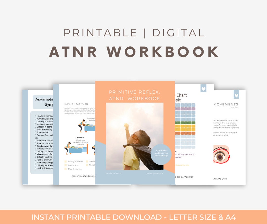 Retained Asymmetrical Tonic Neck Reflex (ATNR) Workbook - Primitive ...