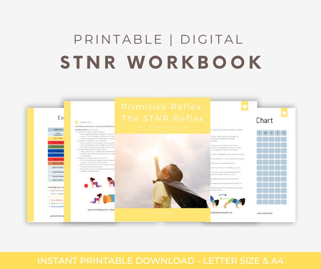 Symmetrical Tonic Neck Reflex (STNR) Workbook - Etsy