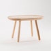Solid Ash Wood Side Table: Minimalist Design, Easy Assembly - Etsy