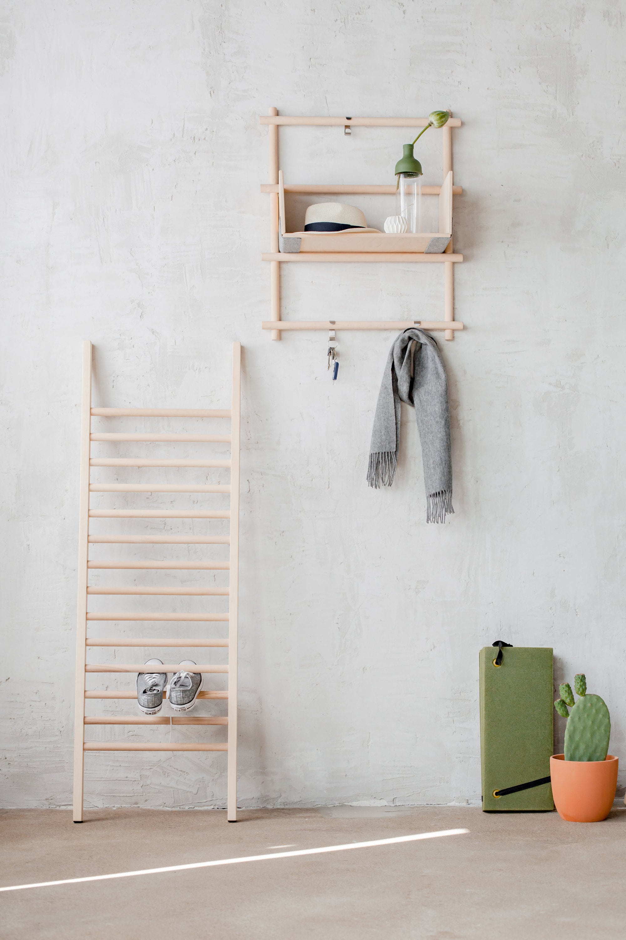 Solid Wood Shoe Rack Vertical Shoe Rack Solid Birch Several Sizes Shoe ...