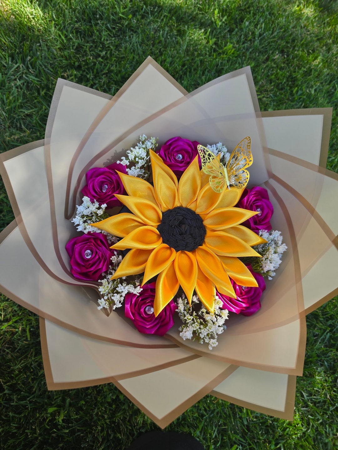 Bouquet of Eternal Flowers|eternal Bouquet|eternal Sunflower|eternal ...