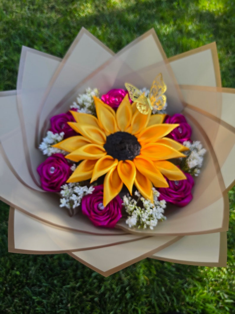 Bouquet of Eternal Flowers|eternal Bouquet|eternal Sunflower|eternal ...