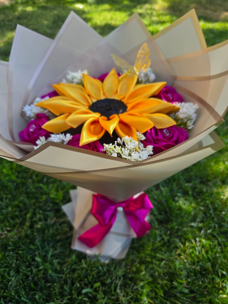 Bouquet of Eternal Flowers|eternal Bouquet|eternal Sunflower|eternal ...
