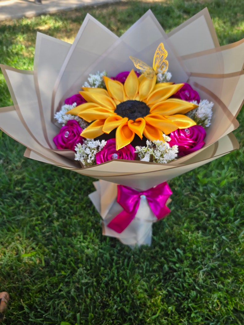 Bouquet of Eternal Flowers|eternal Bouquet|eternal Sunflower|eternal ...