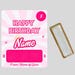 Personalized Barbie-inspired Money Holder Card - Etsy