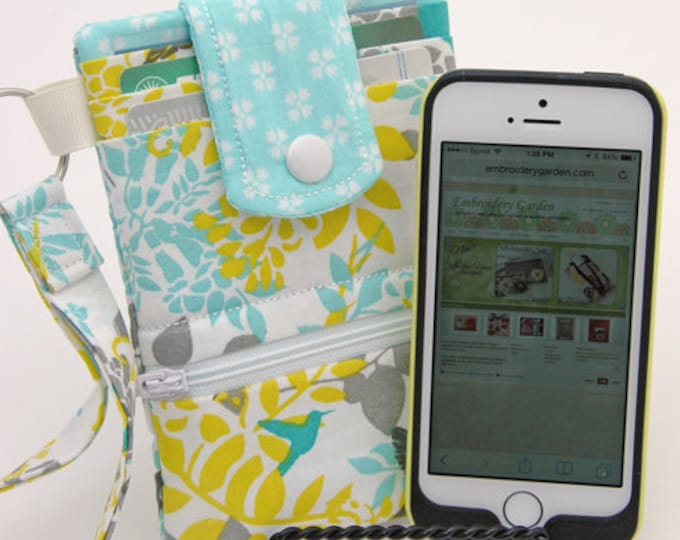 In the Hoop Phone Wallet Machine Embroidery Design File - Etsy