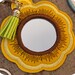 In the Hoop Mirrored Key Ring Machine Embroidery Design Files Instant ...