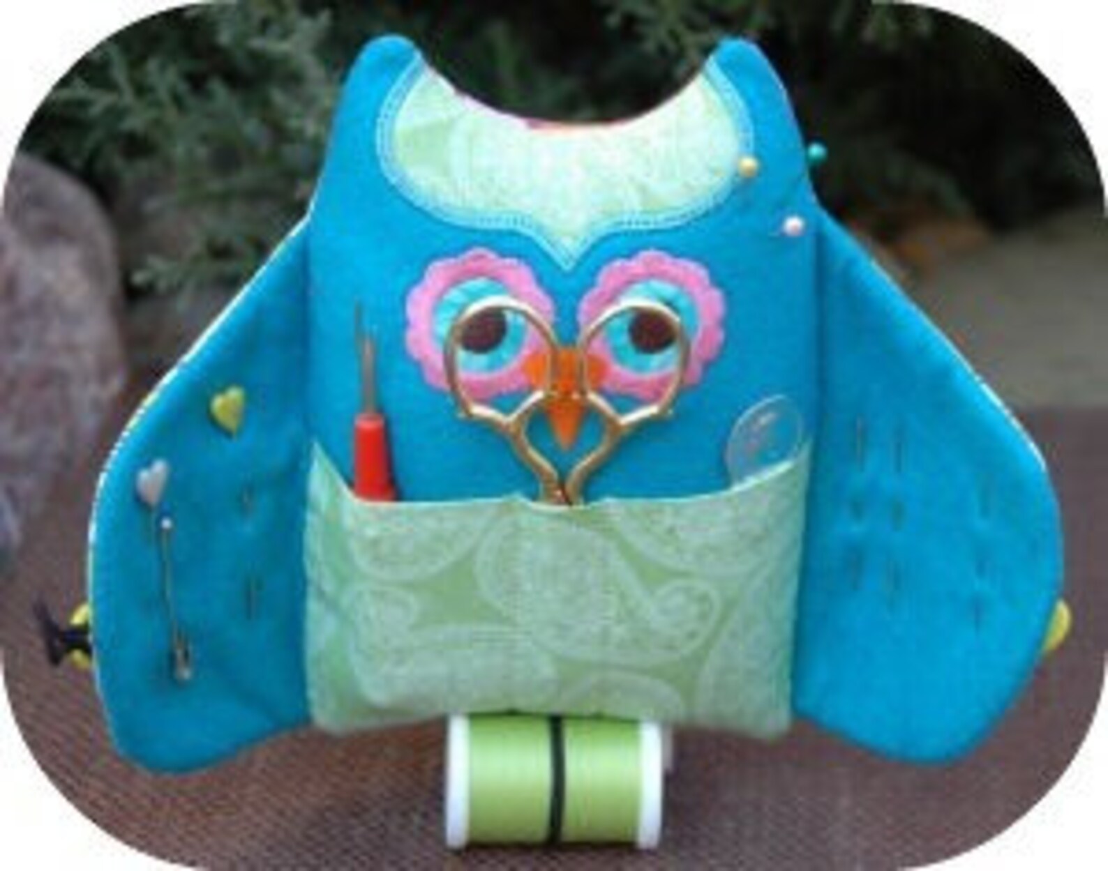 Owl Sewing Kit Machine Embroidery Files Instant Download - Etsy